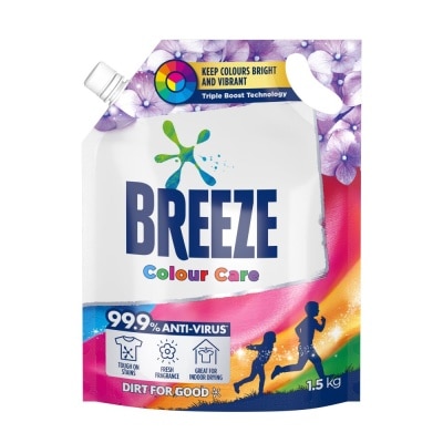 BREEZE Liquid Detergent Colour Care 1.5 Kg | Household | Watsons Singapore