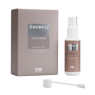 ICM PHARMA Growell 2% Scalp Lotion 60ml | Shampoo & Conditioner ...