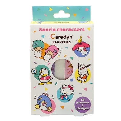 CAREDYN Sanrio Characters Plasters (Assorted 6 Designs) 18s | First Aid ...