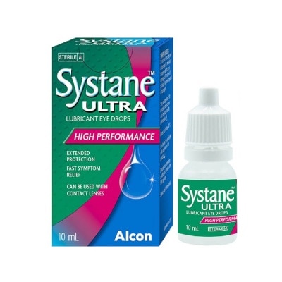 ALCON Systane Ultra High Performance Lubricant Eye Drops 10ml | Eye ...