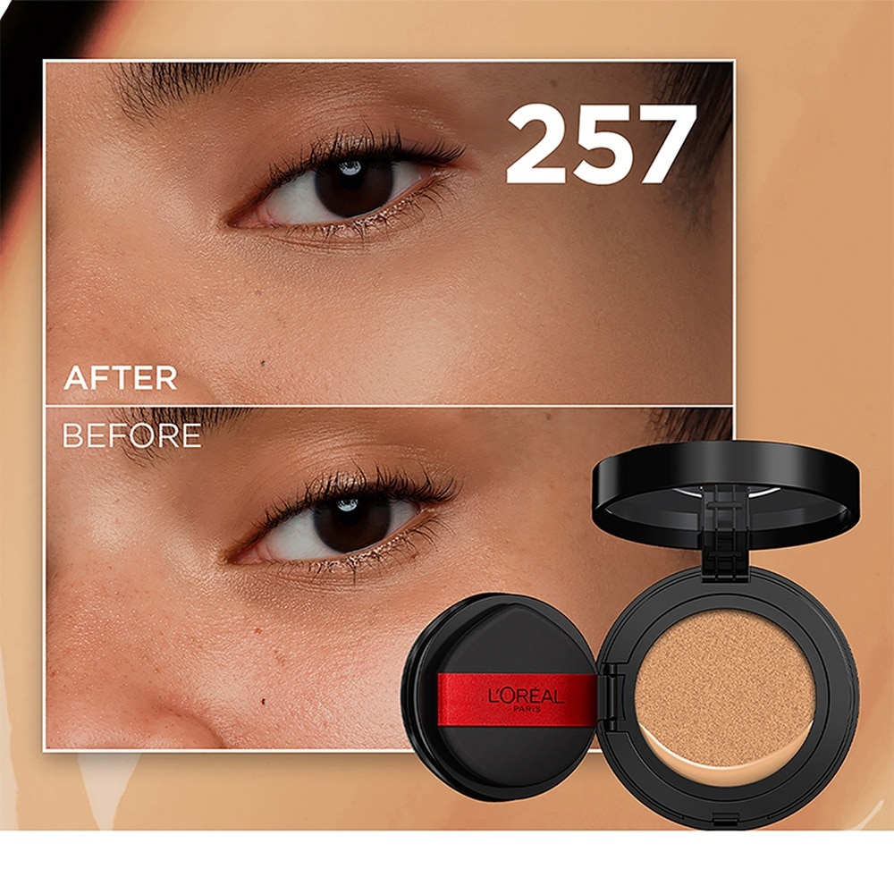 L'OREAL PARIS MAKEUP Infaillible 24h Fresh Wear Cushion Foundation #257 ...