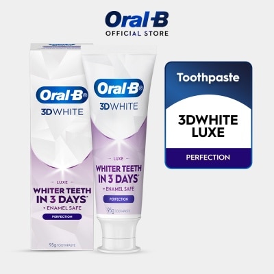 ORAL-B 3D White Luxe Perfection Whitening Toothpaste 95g | Oral ...