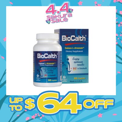 BIOCALTH Calcium LThreonate 90 Tablets | Vitamins & Supplements ...