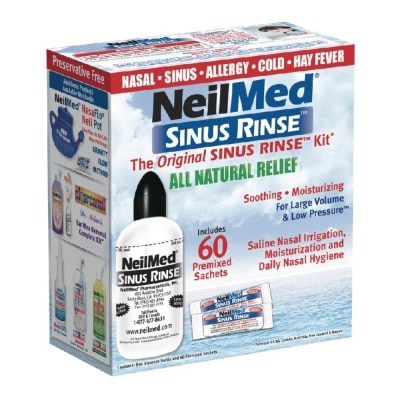 NEILMED Original Sinus Rinse Kitset consists Squeeze Bottle 1s + Sachet ...