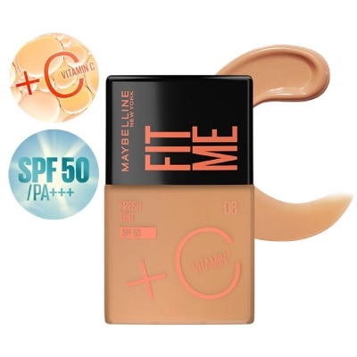MAYBELLINE Fit Me Fresh Tint Foundation SPF 50 08 x 1s | Face | Watsons ...