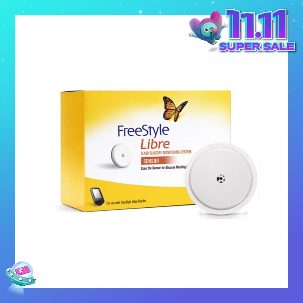 FREESTYLE Flash Glucose Monitoring Libre Sensor (To Be Used With Libre ...