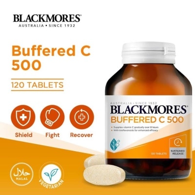 BLACKMORES Buffered C 500 Tablets 120s | Vitamins & Supplements ...