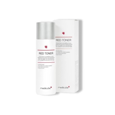 MEDICUBE Red Toner (For Acne Prone Skin And Sensitive Skin) 100ml ...
