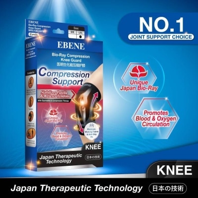 EBENE Bio Ray Compression Knee Guard (L To XL), Improve Blood ...