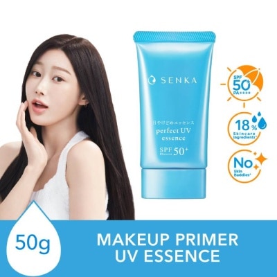 SENKA Perfect Uv Essence Spf 50+ Pa++++ (Tone Up Sunscreen With ...