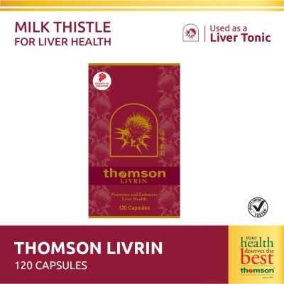 THOMSON Livrin (Anti Inflammatory And High In Antioxidant) 120s ...