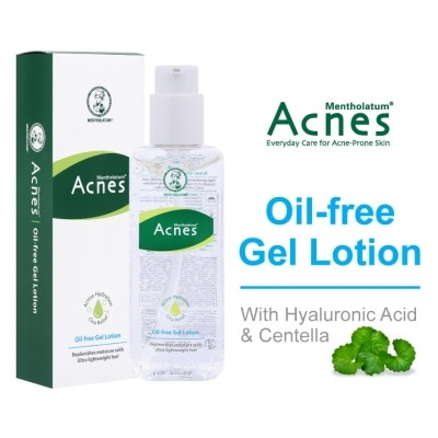 ACNES Oil-Free Gel Lotion (To Prevents Acne & Soothes Skin & Deep ...