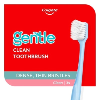 COLGATE Gentle Clean Toothbrush 3s | Oral | Watsons Singapore
