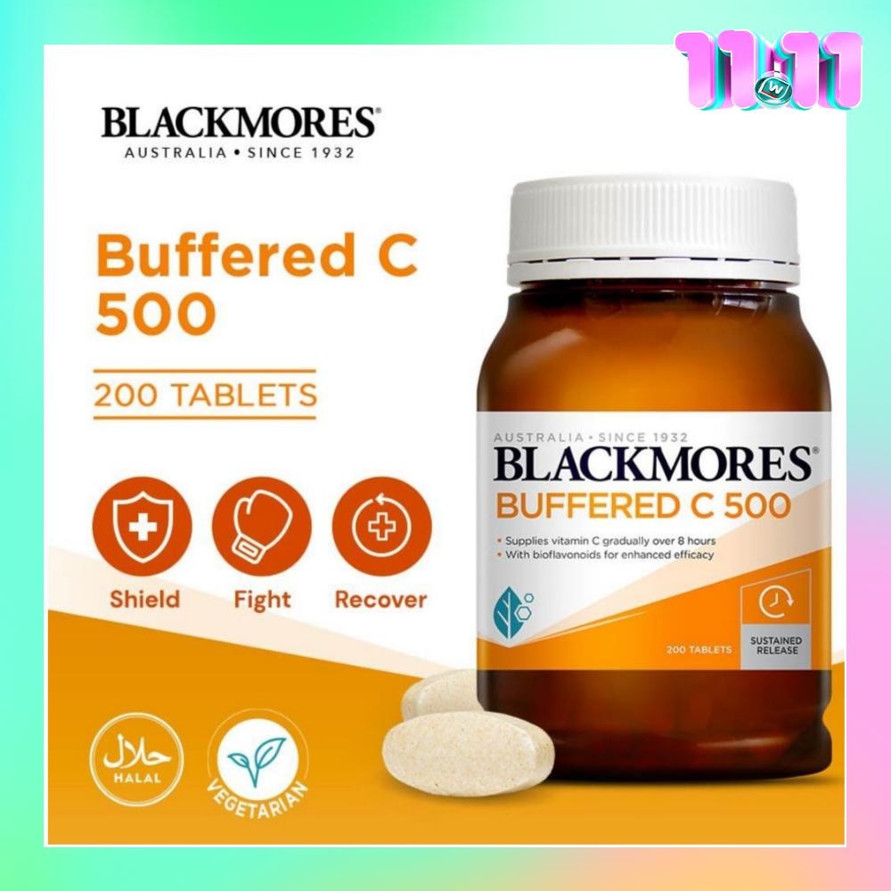 BLACKMORES Blackmores Buffered C Tablets 200s | Vitamins & Supplements ...