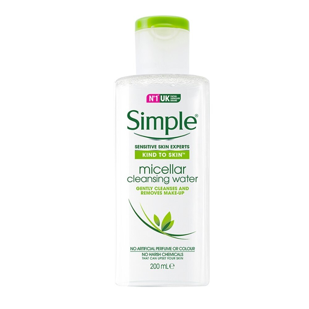 Simple micellar water cleanser store
