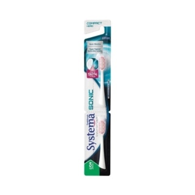 SYSTEMA Sonic Toothbrush Compact Refill 2s (*Colours Given at Random ...
