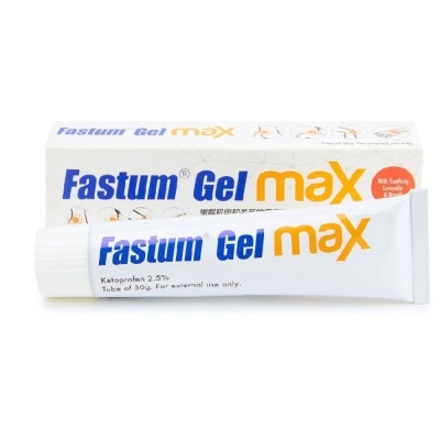 FASTUM Gel Max (For Muscle & Joint Pain) 50g | Fever & Pain Relief ...