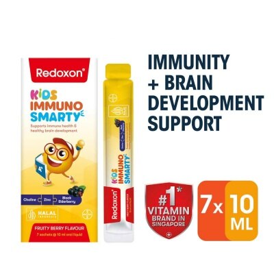 REDOXON Kids Immuno Smarty Choline, Zinc & Black Elderberry Fruity ...