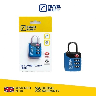 TRAVEL BLUE 029 TSA Combination Lock 1s | Travel & Lifestyle | Watsons ...