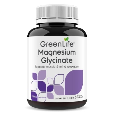 GREENLIFE Magnesium Glycinate Vegetarian Dietary Supplement Capsule 60s ...