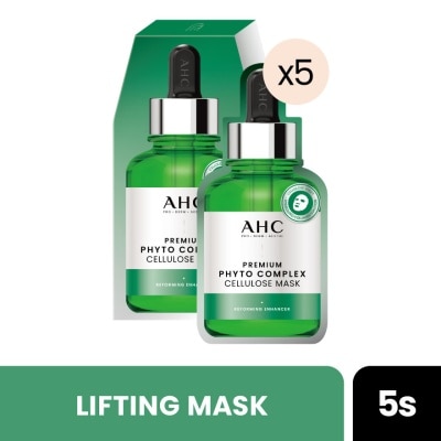 AHC Pro Derm Premium Phyto Complex Cellulosa Mask (Lifting) 5s | Face ...
