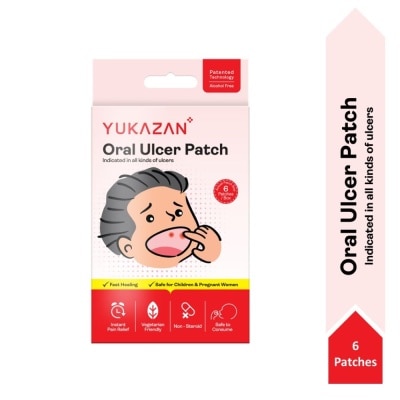 YUKAZAN Oral Ulcer Patch (Fast Healing, Safe For Children & Pregnant ...