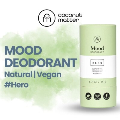 COCONUT MATTER Mood All-Natural Vegan Deodorant Hero (To Nourishes ...