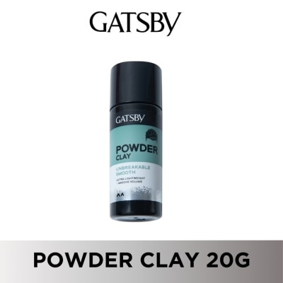 GATSBY Powder Clay Unbreakable Smooth (Non-Sticky & Super Lightweight ...