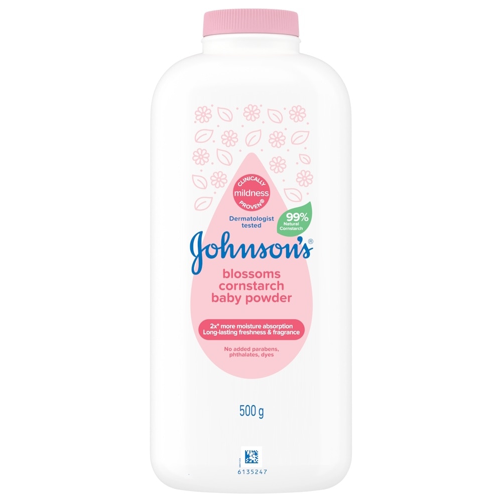 JOHNSON'S BABY Blossom Cornstarch Baby Powder 500g | Baby & Kids Care ...