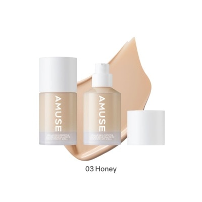 AMUSE Ceramic Skin Perfector Foundation SPF40 PA++ 03 Honey 30ml | Face ...