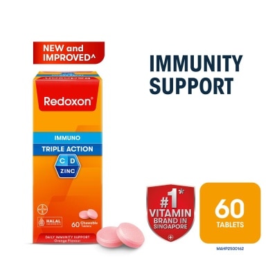 REDOXON Immuno Triple Action Chewable Tablet 60s | Vitamins ...
