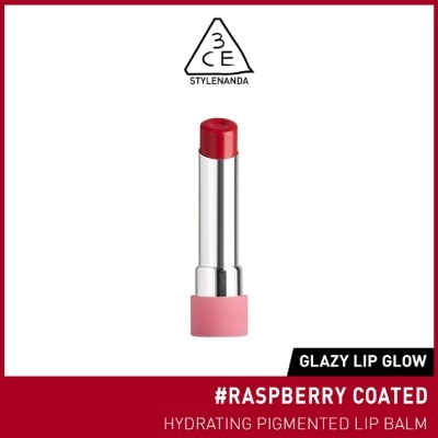 3CE Glazy Lip Glow Raspberry Coated 37 25ml | Lips | Watsons Singapore