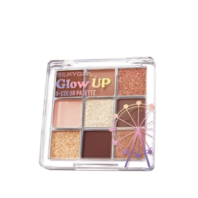 SILKYGIRL Glow Up 9-Color Palette 01 Teddy 7.2g | Eyes | Watsons Singapore