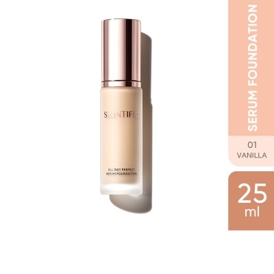 SKINTIFIC All Day Perfect Serum Foundation 01 Vanilla 25ml | Face ...