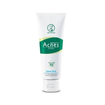 ACNES Amino Acid Soap-free Creamy Face Wash (Anti-Acne & Oil-Control ...